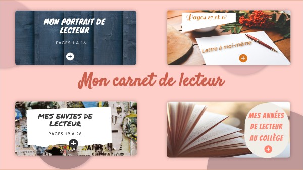 Mon carnet de lecteur