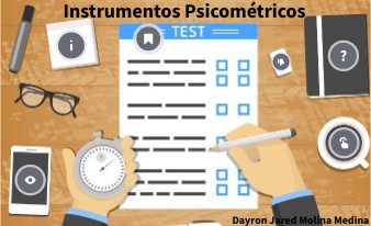 Instrumentos Psicométricos Dayron Jared Molina Medina
