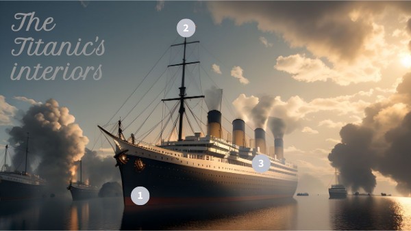 The Titanic's interiors | Genially