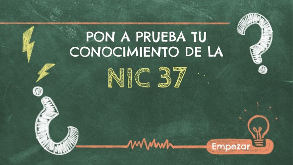 Ponte a prueba NIC 37