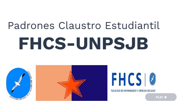 Padrones FHCS 2023 | Genially
