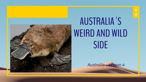 Australia lesson 4 | Genially