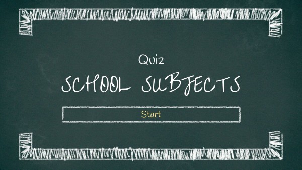 School subjects | Genially