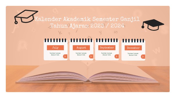 Kalender Akademik 2023 | Genially