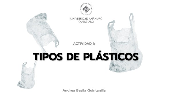 A1. Tipos de plásticos