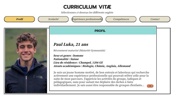 CV Paul Luka