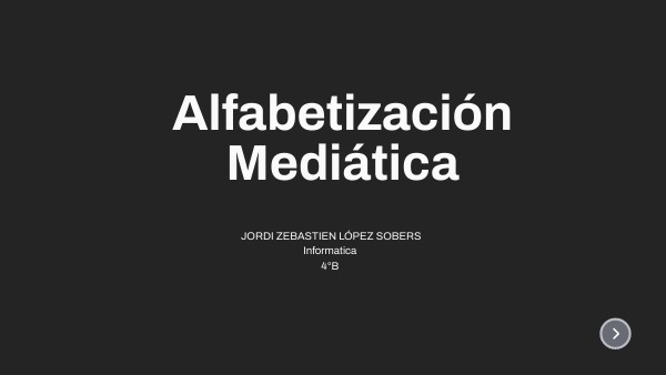 PRESENTACIÓN MINIMAL