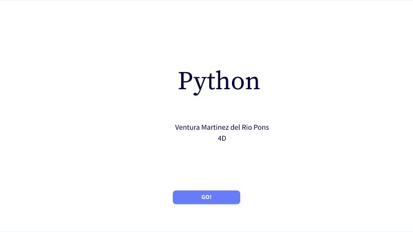 Python | Genially