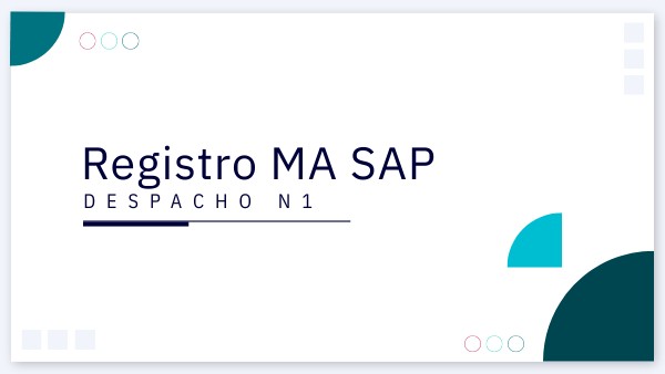 Registro MA SAP | Genially