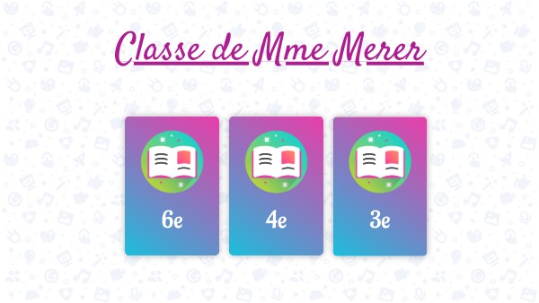 Classe de Madame Merer | Genially