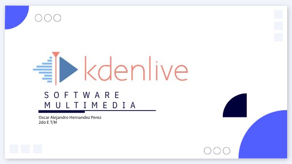 kdenlive | Genially