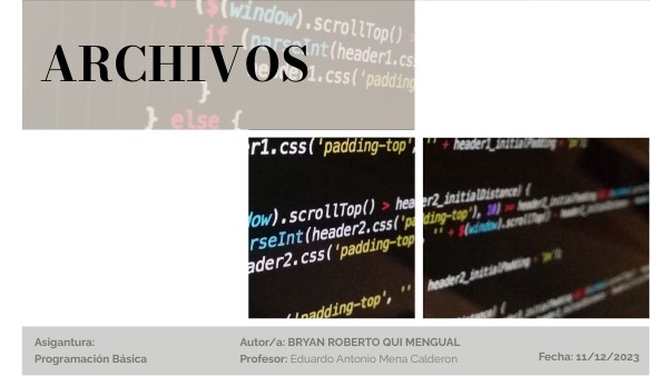 TECNM_ITLERMA_ARCHIVOS_PROGRAMACIÓN BASICA_T1A | Genially