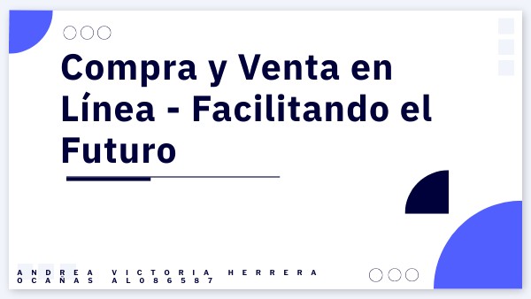 Compra y venta en linea