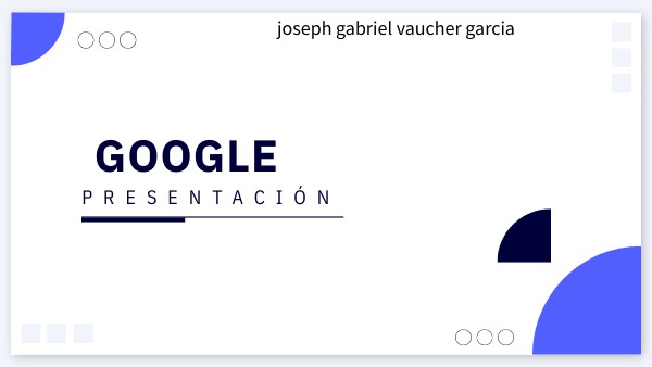 GOOGLE JOSEPH | Genially