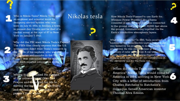 Nikolas Tesla | Genially