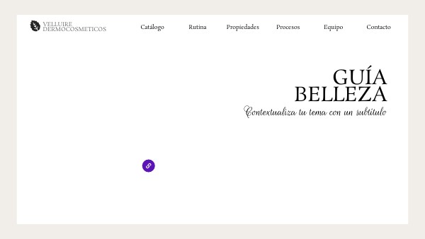 Guía belleza | Genially