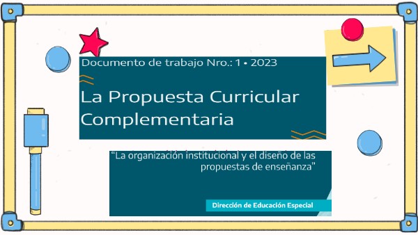 LA PROPUESTA CURRICULAR COMPLEMENTARIA | Genially