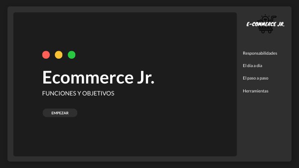 E-COMMERCE JR. | Genially