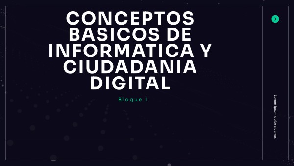 Conceptos básicos de informática | Genially