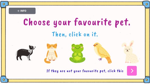 Pets and Prepositions