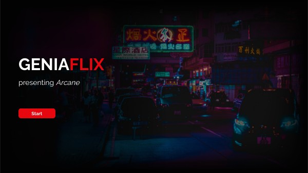 Présentation Arcane | Genially