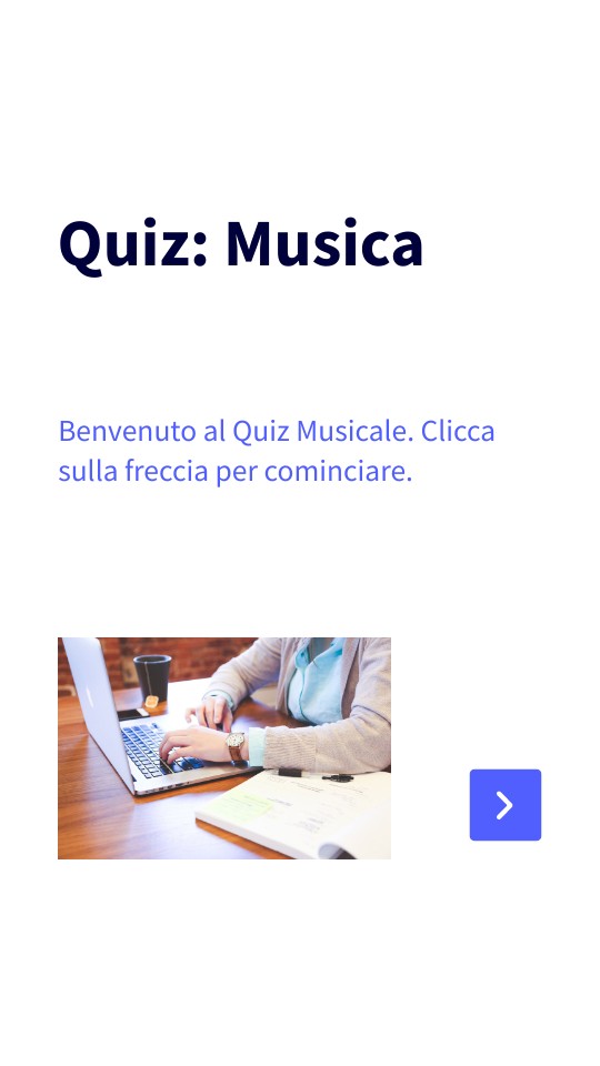 Quiz musicale Antonio