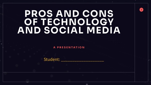 [TFM] Final Task Example - Technology and Social Media | Genially