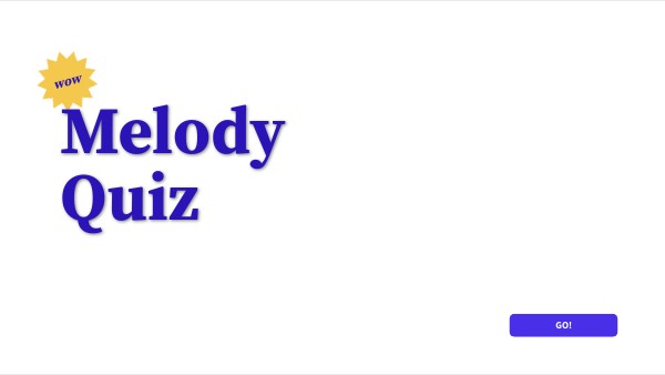 Melody Quiz