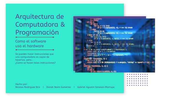 PRESENTACIÓN TECH SIMPLE | Genially