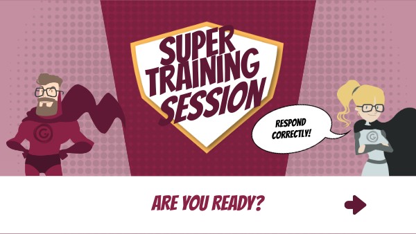 SUPERHEROES Training Session