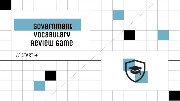 SS Government Vocabulary Review Game | Genially