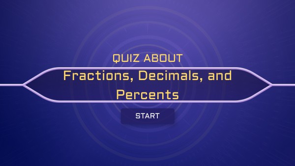 Pre-Algebra Quiz (Extra Credit)