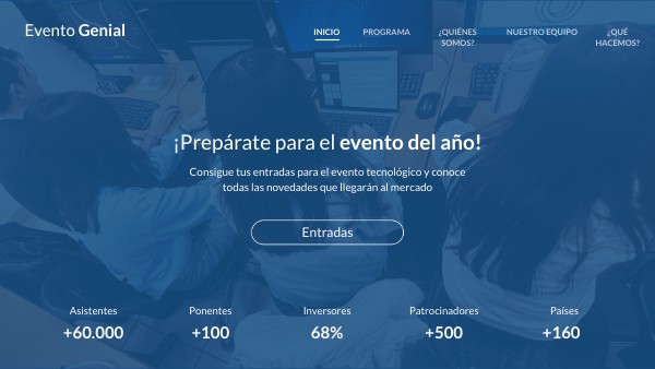 PROGRAMACIÓN EVENTO GENIAL