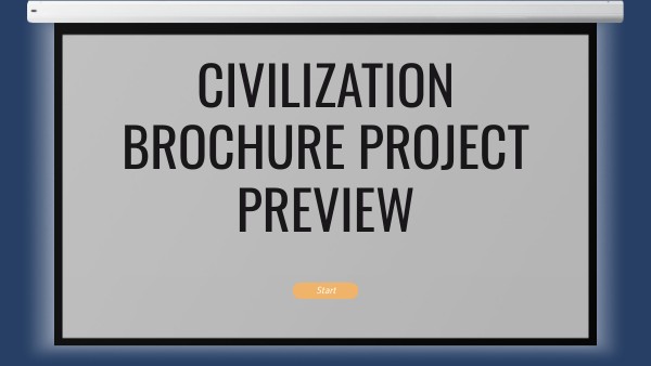 Civilization Brochure Project Preview