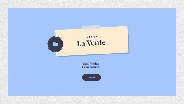 CRA vente diapo | Genially