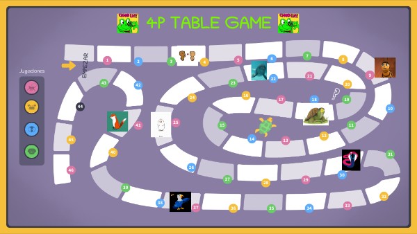 4p table game | Genially
