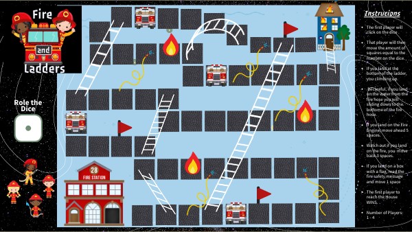 FIRE AND LADDERS | Genially