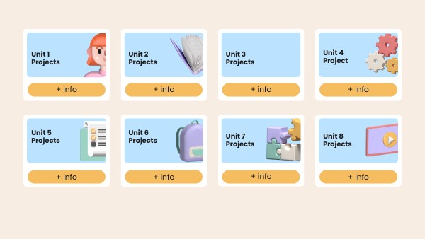 My Unit Project Guides | Genially