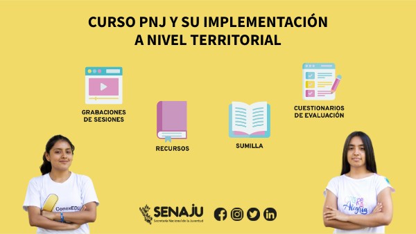 Curso "Política Nacional de la Juventud y su implementación" | Genially