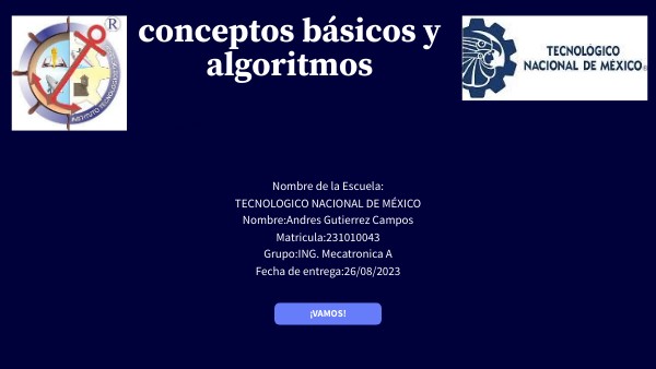 conceptos básicos de algoritmos