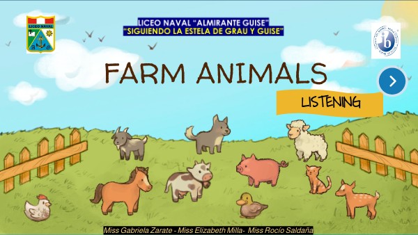 FARM ANIMALS-LISTENING | Genially