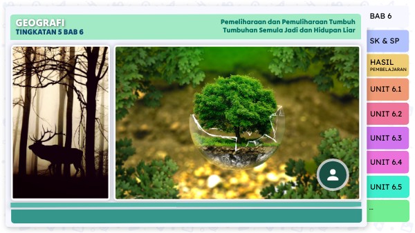 K4 SET 21: MODUL INOVASI GEOGRAFI T5 B6 (PEMELIHARAAN & PEMULIHARAAN) | Genially