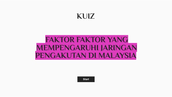 Minimal quiz | Genially