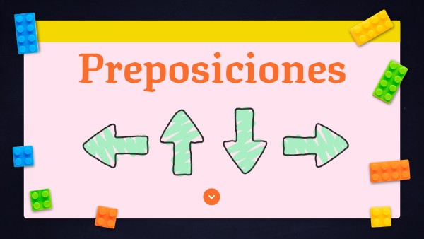 Las preposiciones | Genially