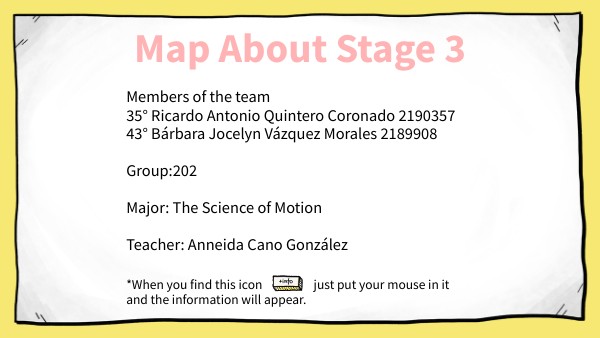 Map About Stage 3 | Genially