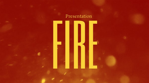 FIRE PRESENTATION | Genially