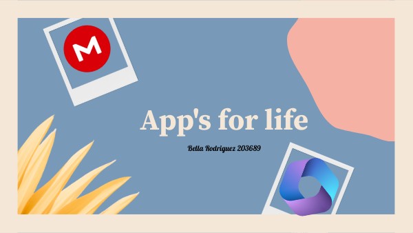 Apps for life