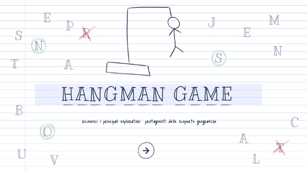 HANGMAN GAME | Genially