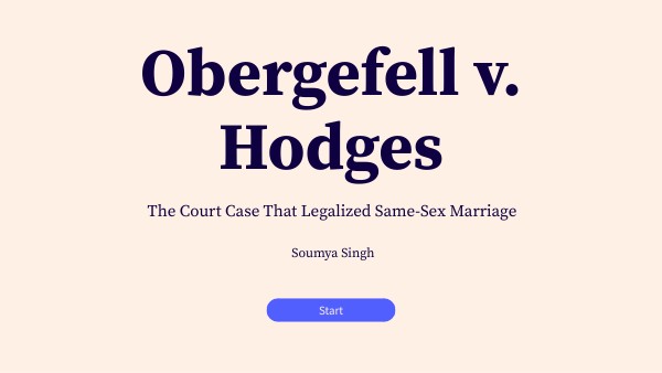 Obergefell v. Hodges