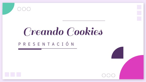 Presentación de Cookies | Genially